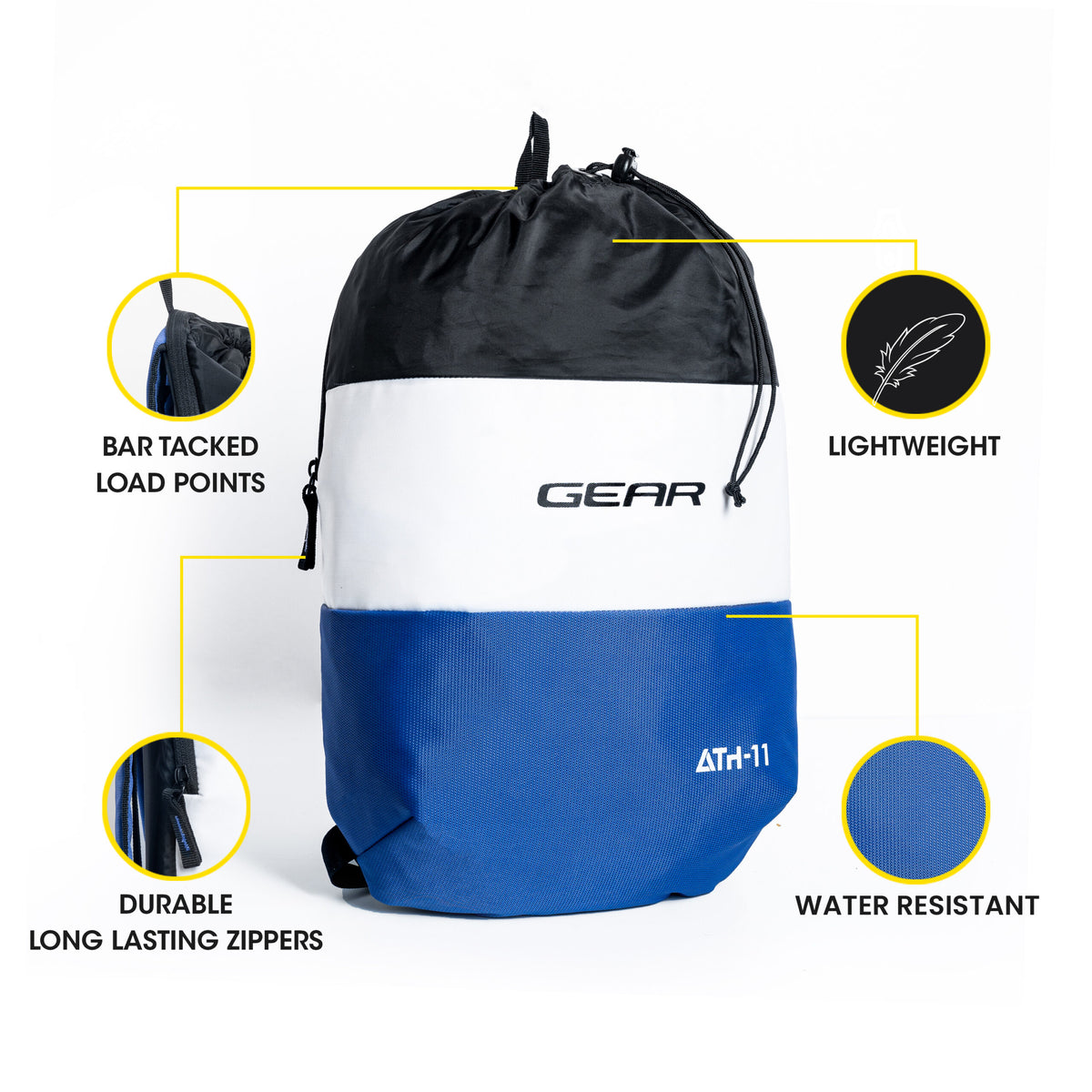 Gear Voyager 15L Backpack (Blue) – Gear Bags